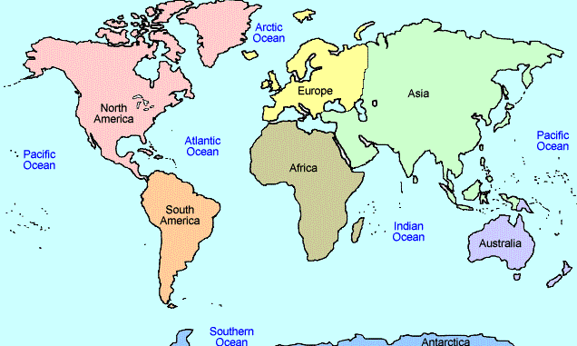 The Five Major Oceans GD Con T H c the-five-major-oceans-gd-con-t-h-c