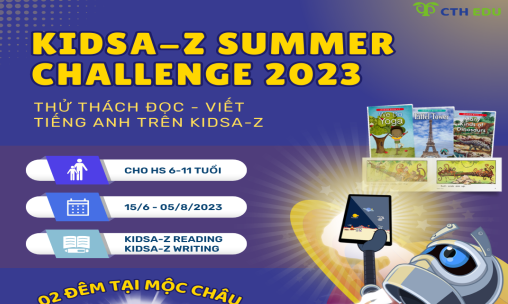 Luyện đọc, viết tiếng Anh giành quà khủng với Kids A-Z Summer Challenge ...