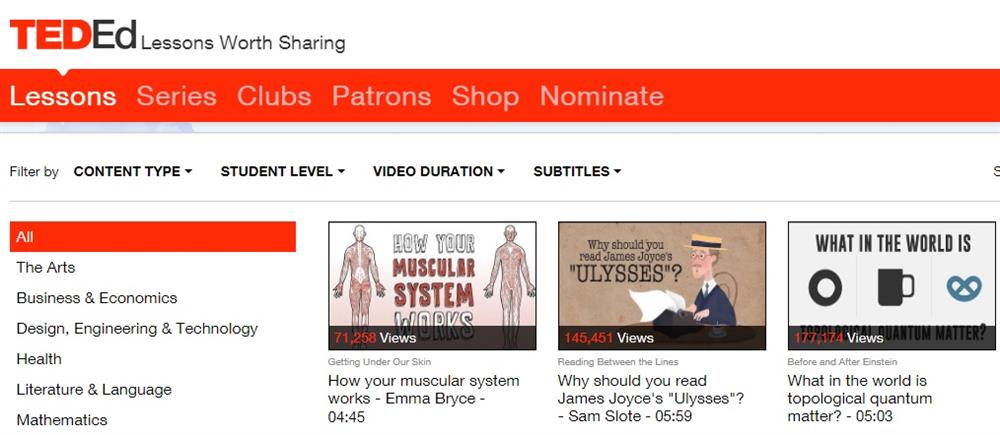 TED-Ed: Trang web hữu ích để khám phá tri thức qua video hoạt hoạ bằng ...