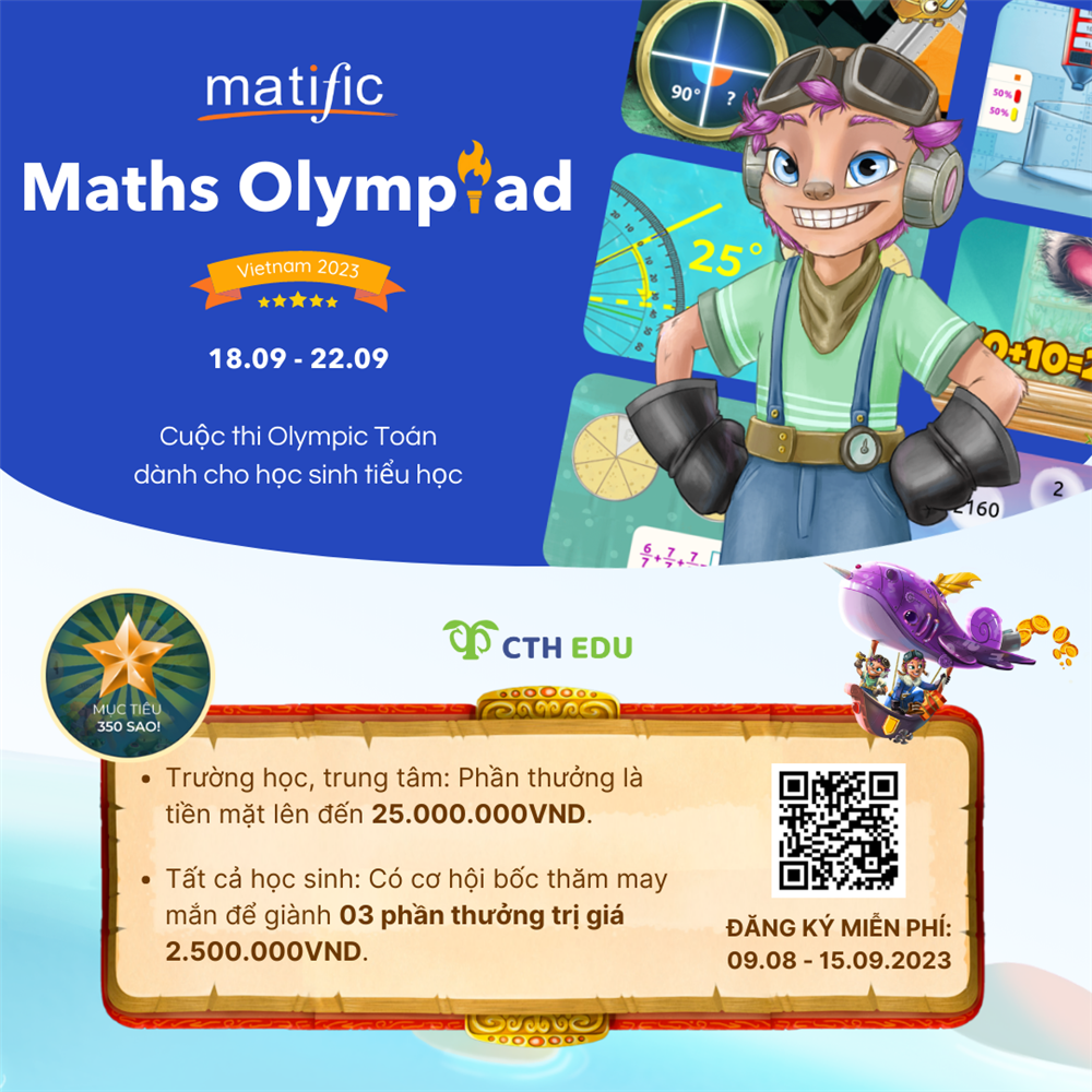 Luyện Toán vui, săn quà ‘khủng’ chào năm học mới với Matific Maths ...