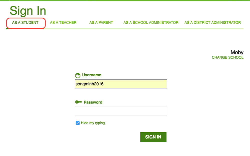 HDSD MobyMax | GD Con Tự Học