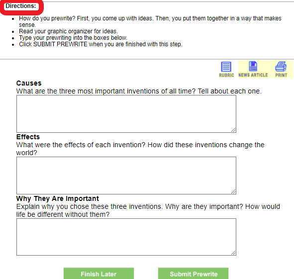 Achieve3000 Literacy: 4 bước rèn kỹ năng viết với Writing Center | GD ...