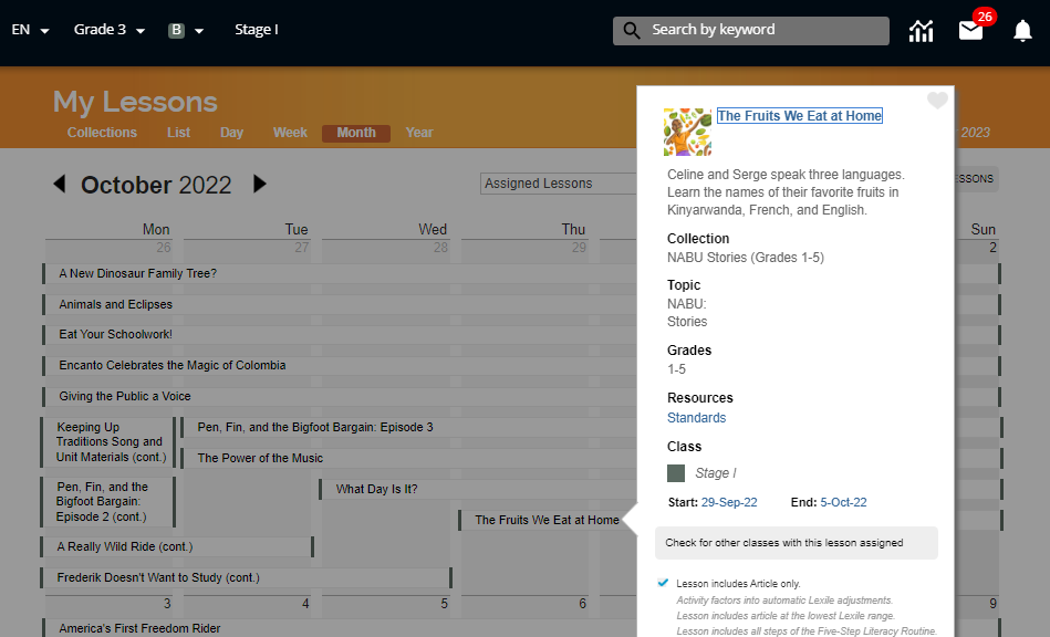 Achieve3000 Literacy: Hướng dẫn sử dụng tài khoản Teacher | GD Con Tự Học