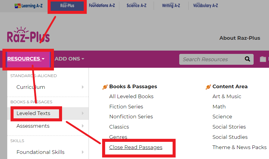 Đọc sách Raz Kids thực hành phương pháp đọc Intensive và Extensive ...