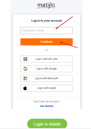 Hướng dẫn đăng nhập Matific | GD Con Tự Học