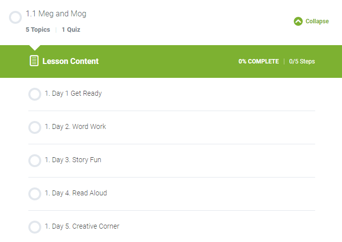 Khóa Read and Connect 1 (HSD 01 năm) | GD Con Tự Học