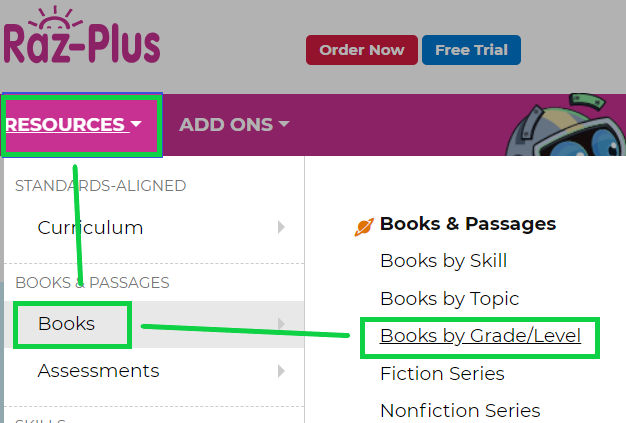 HDSD TK Teacher KidsA-Z: Tải file, in và đóng sách Raz Kids thành quyền ...