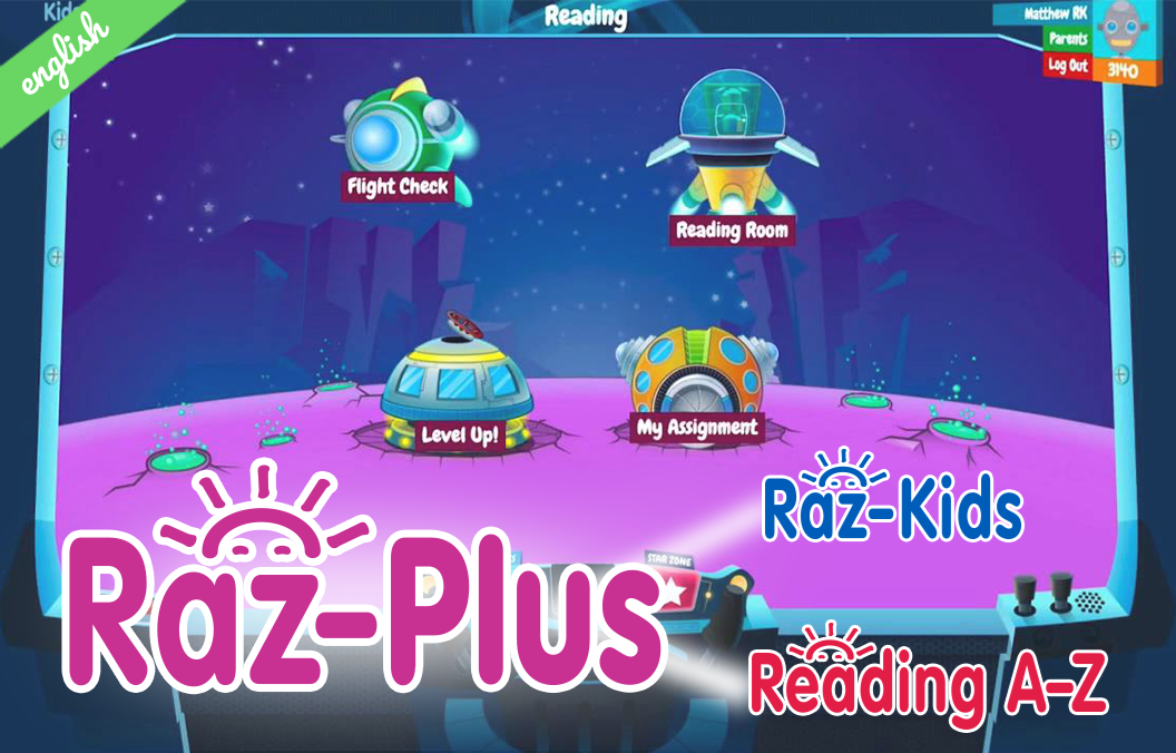Raz kids mở rộng (raz plus) với gần 3000 sách tiếng anh | Con Tự Học
